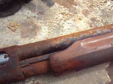 Gunsmithing An 870 Remington Rusted & Seized Up Pt1 - YouTube
