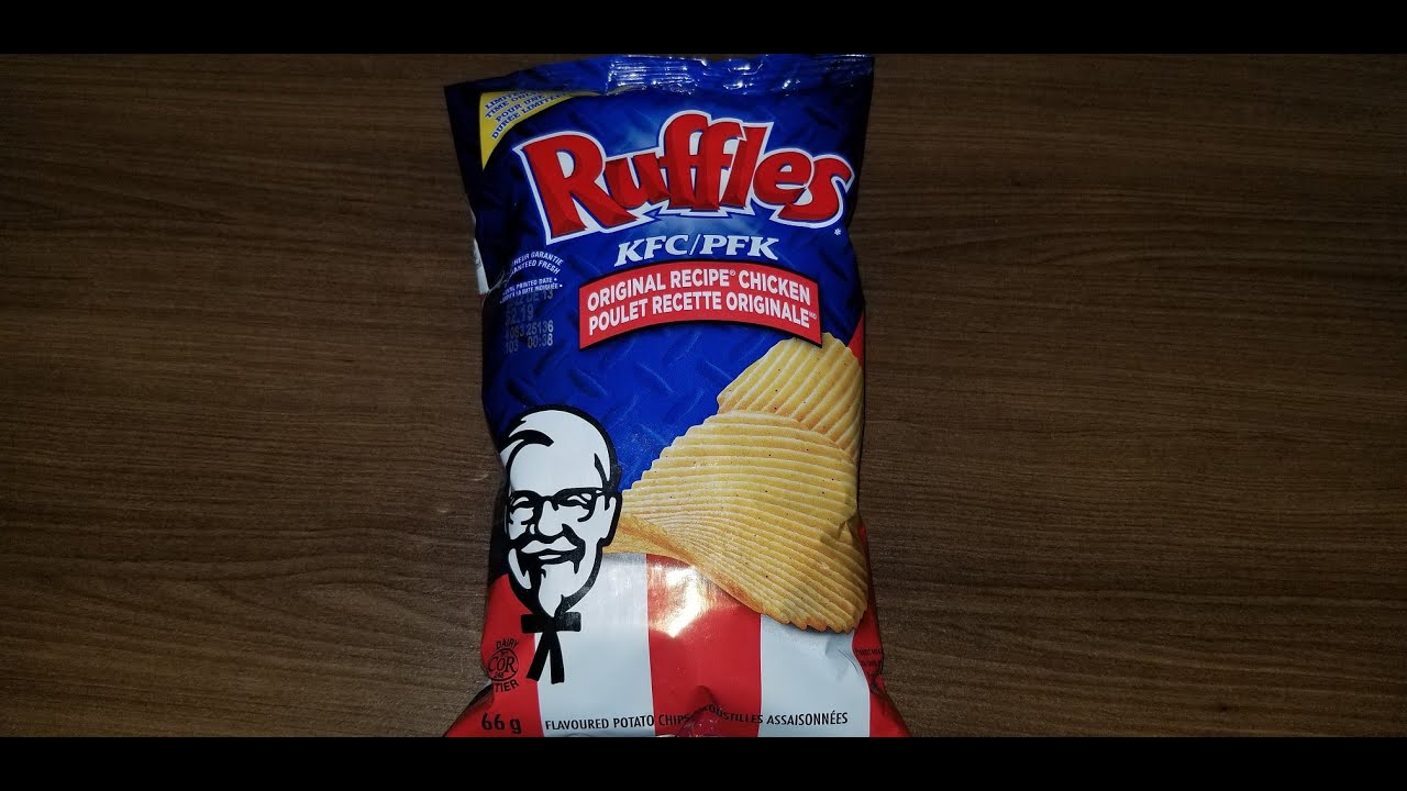 KFC flavoured Chicken - Ruffles Potato Chips - YouTube