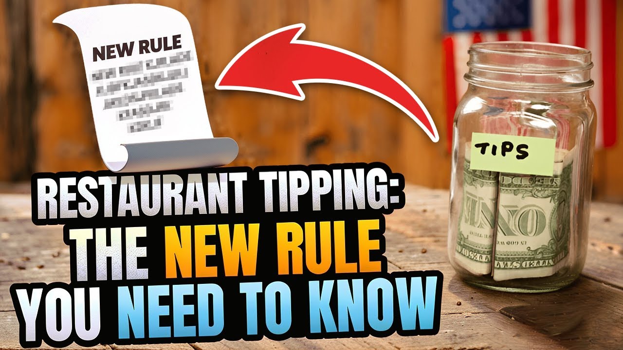 Restaurant Tipping: The NEW Rule You NEED to Know | What’s Changed & Why It Matters - YouTube