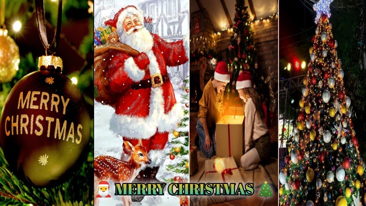 Merry Christmas Status Video । 25th December Status । Christmas 4k ...