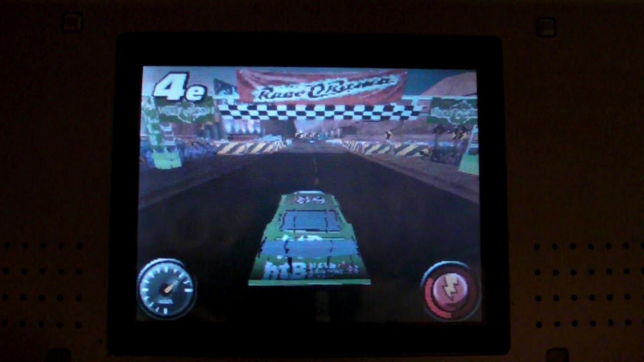 Cars Race O Rama (DS) : Radiator Springs 1 (Chick Hicks) - YouTube