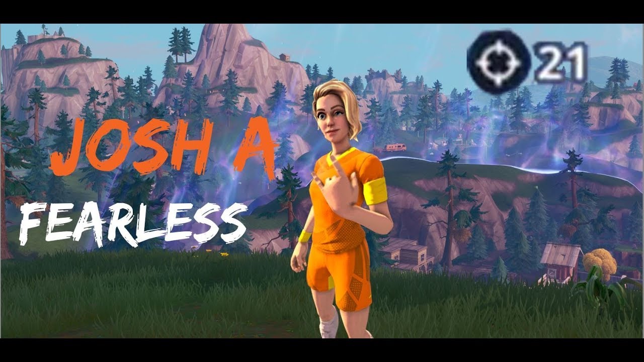 Josh A - Fortnite Montage (FEARLESS) - YouTube