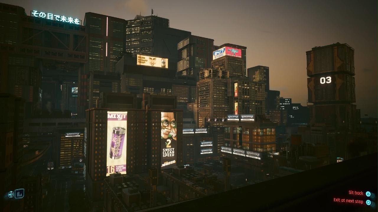 Cyberpunk 2077 ‘round the subway - YouTube