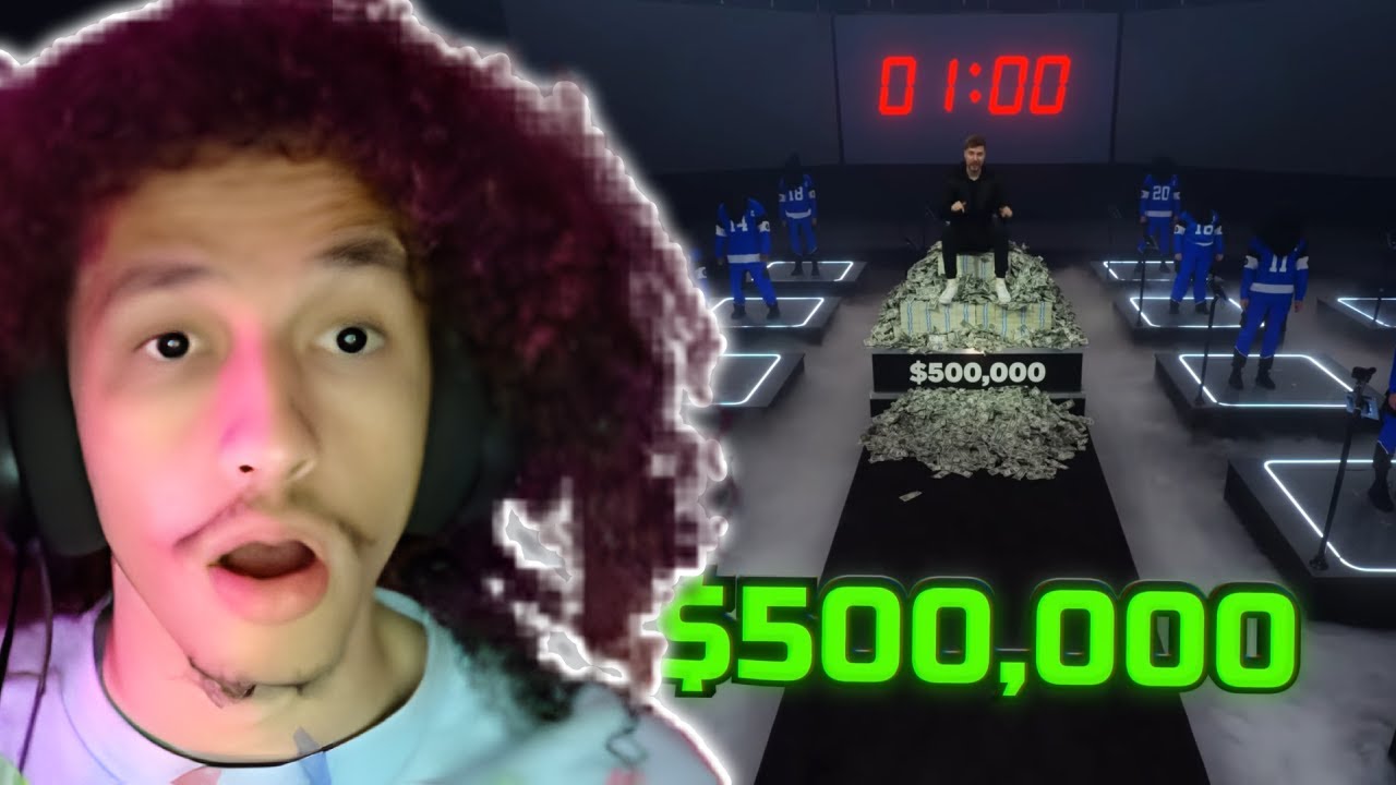 Every Minute One Person Is Eliminated *REACTION* Mr Beast Games Got ...