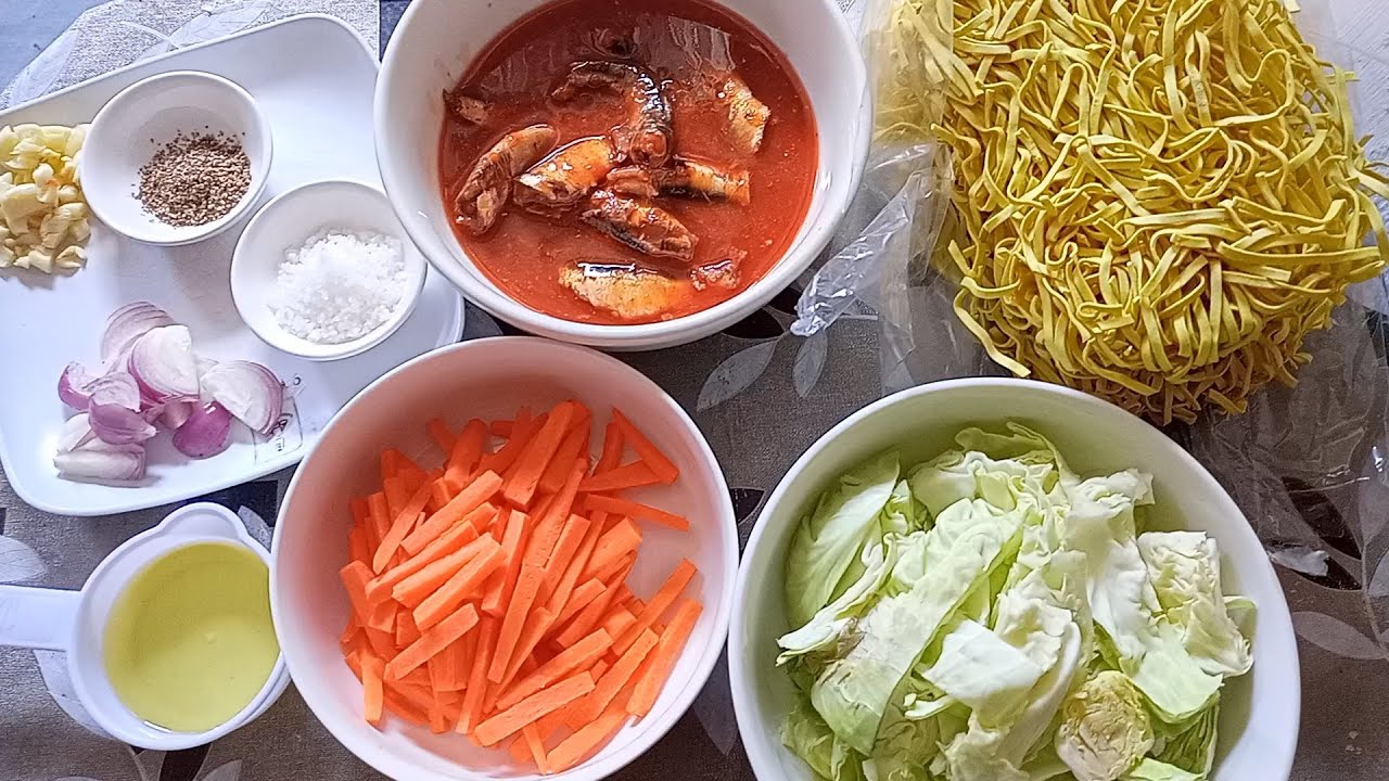 PANCIT BATO W/SARDINES || KITCHENENG OFFICIAL - YouTube