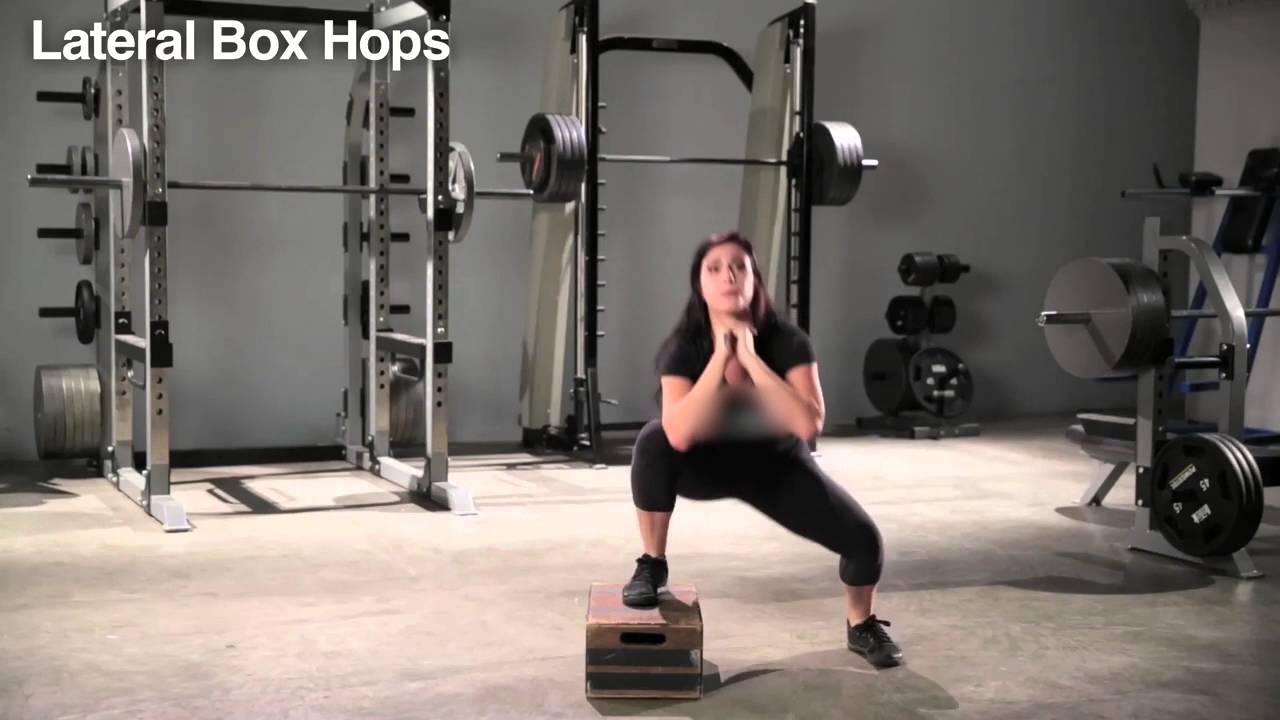 Lateral Box Hops - YouTube