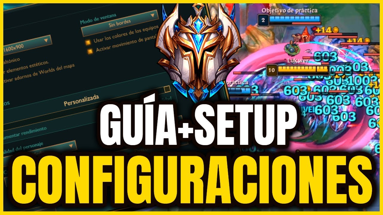CONFIGURACIÓN DENTRO DE LOL+SETUP - YouTube