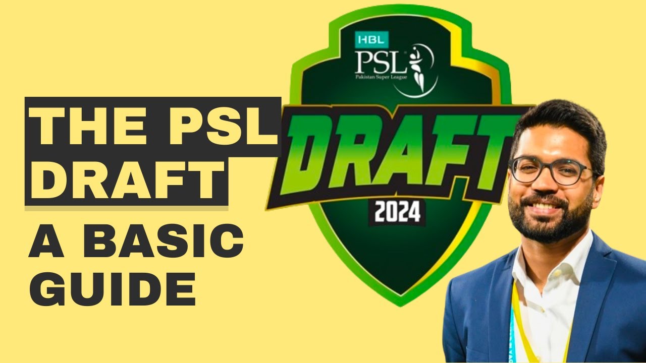 Episode 23 | Understanding the PSL draft | Imran Ahmad Khan - YouTube