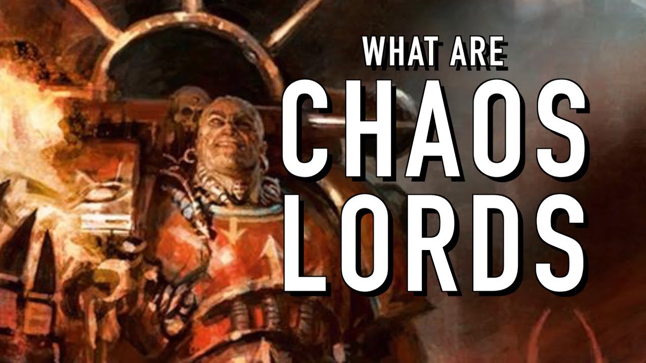 40 Facts and Lore on Chaos Lords Warhammer 40K - YouTube