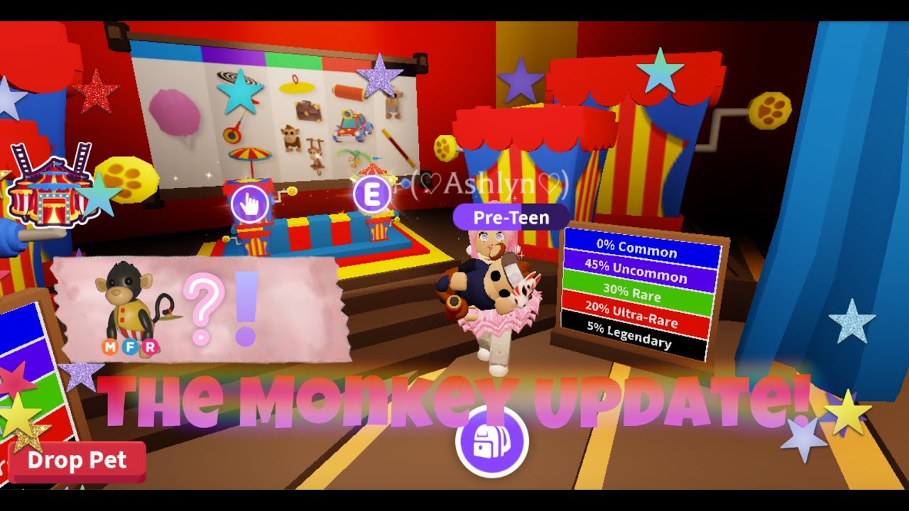 🐵How to Get the *NEW* Monkey Pets!!! -Roblox Adopt Me🐵 - YouTube
