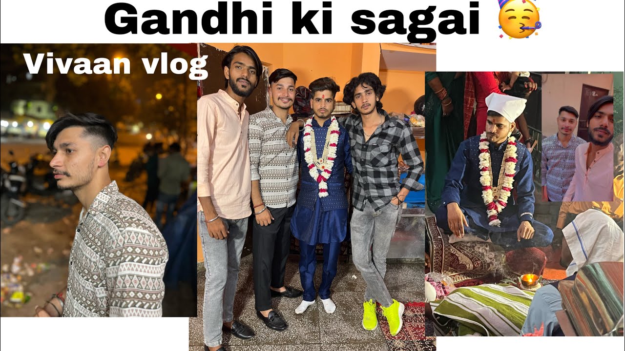 gandhi bhai ki sagai | vivaan vlog | nangloi market action shoes - YouTube