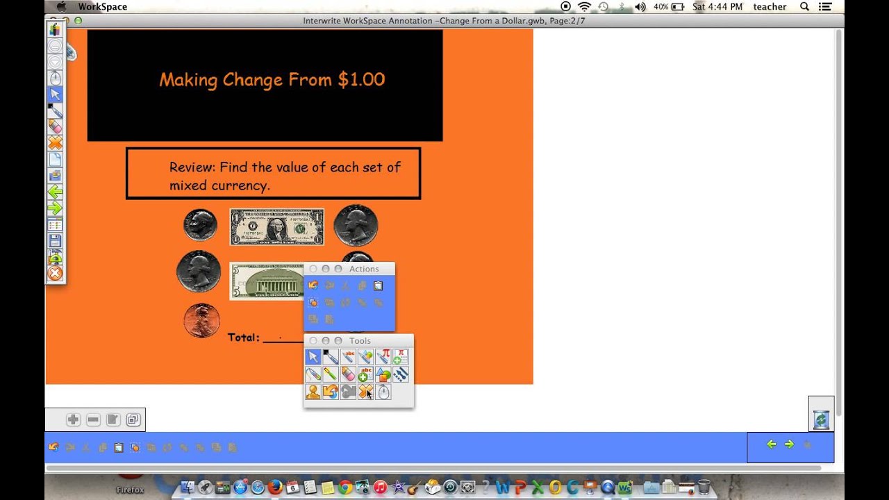 eInstruction Workspace Sample Lesson Tutorial - YouTube