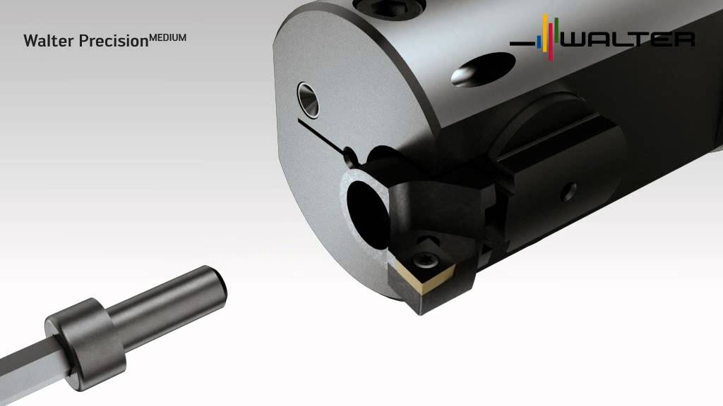 Walter Tools Feinbohren Walter Precision MEDIUM und Walter Prescision MINI mit Walter CAPTO ...