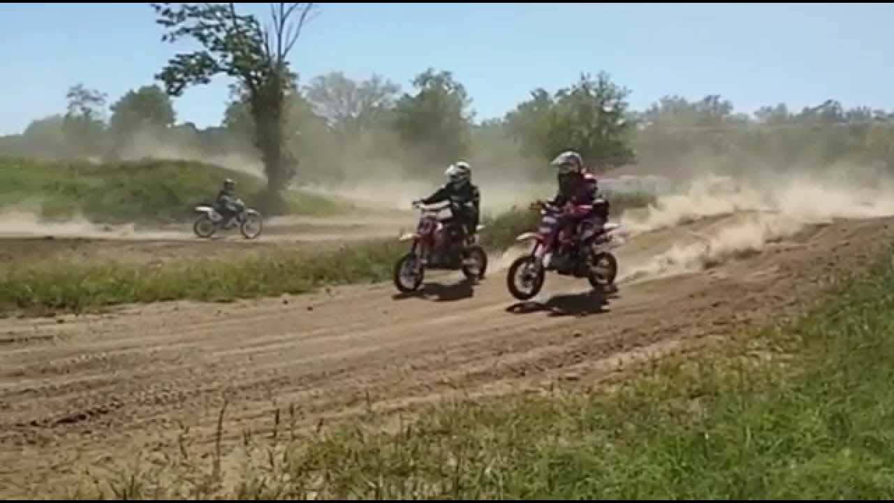 Slow Motion Pit Bike Racing & Dirt Bike Jumping - YouTube