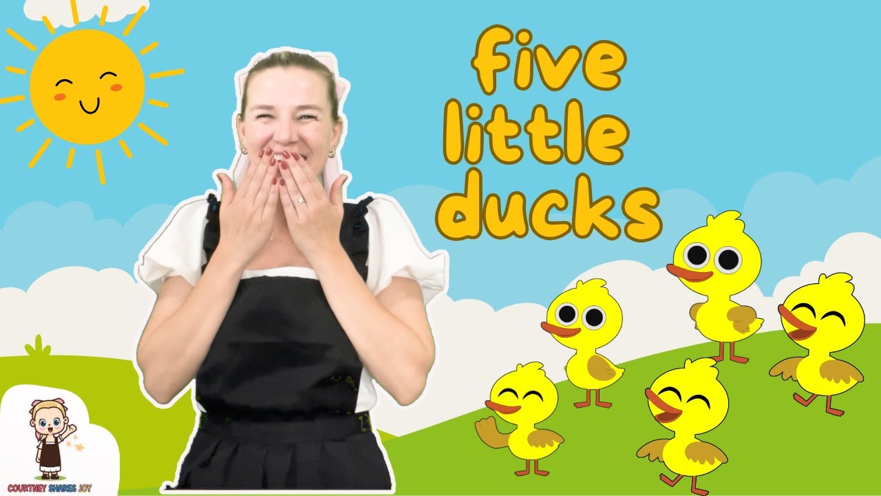 Five Little Ducks Go Quack Quack Quack | Counting Song for Kids - YouTube