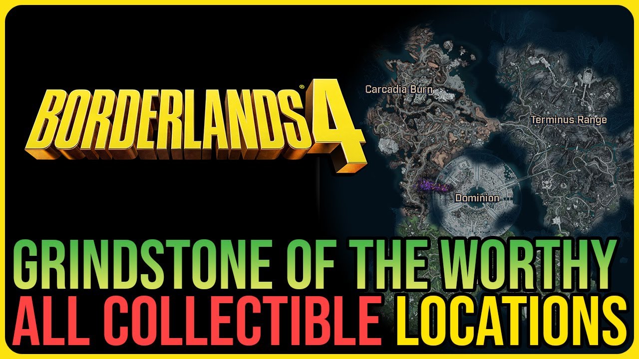 All Grindstone of the Worthy Collectibles – Borderlands 4 - YouTube