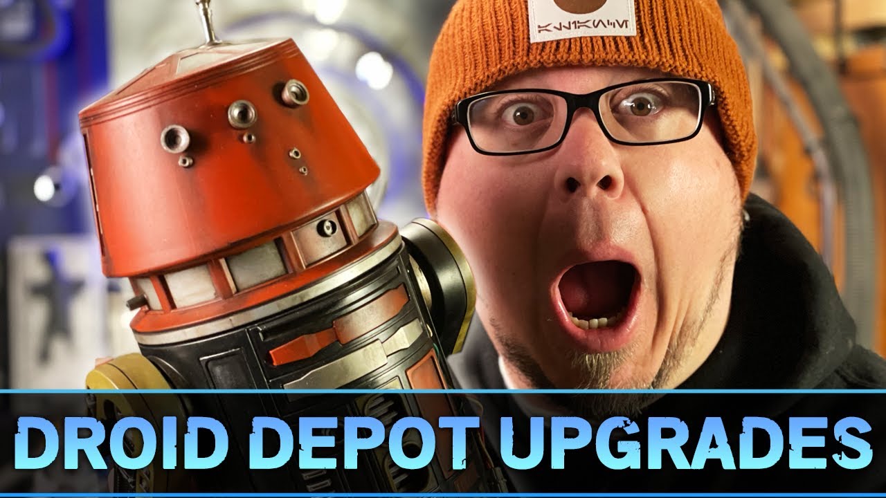Droid Depot Upgrades | Custom Paint & More - YouTube
