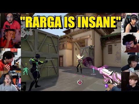 Valorant pros/streamers react to XLG Rarga's INSANE PISTOL 3k on HAVEN against SENTINELS
