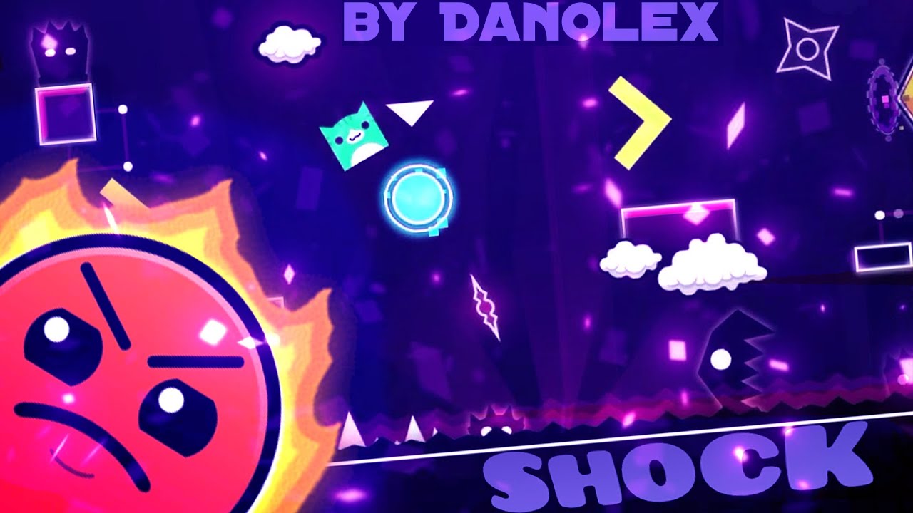 Shock by Danolex 100% | Geometry Dash - YouTube