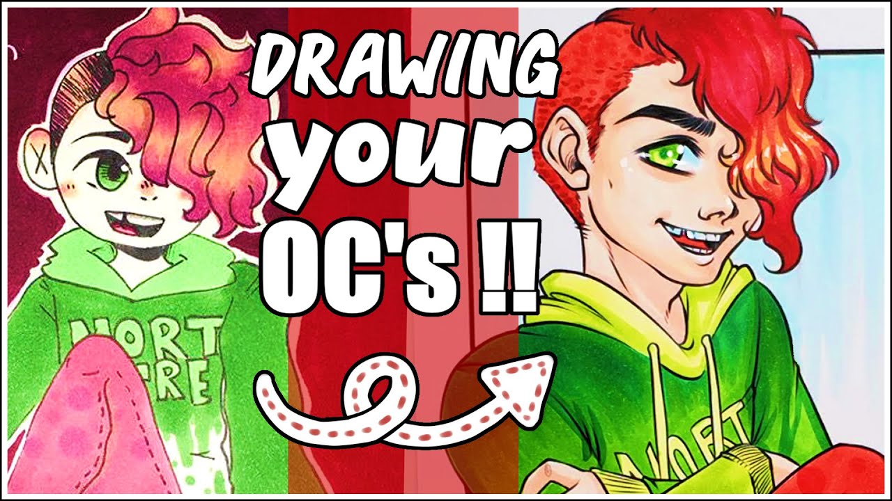 DRAWING your OC's!!! - YouTube