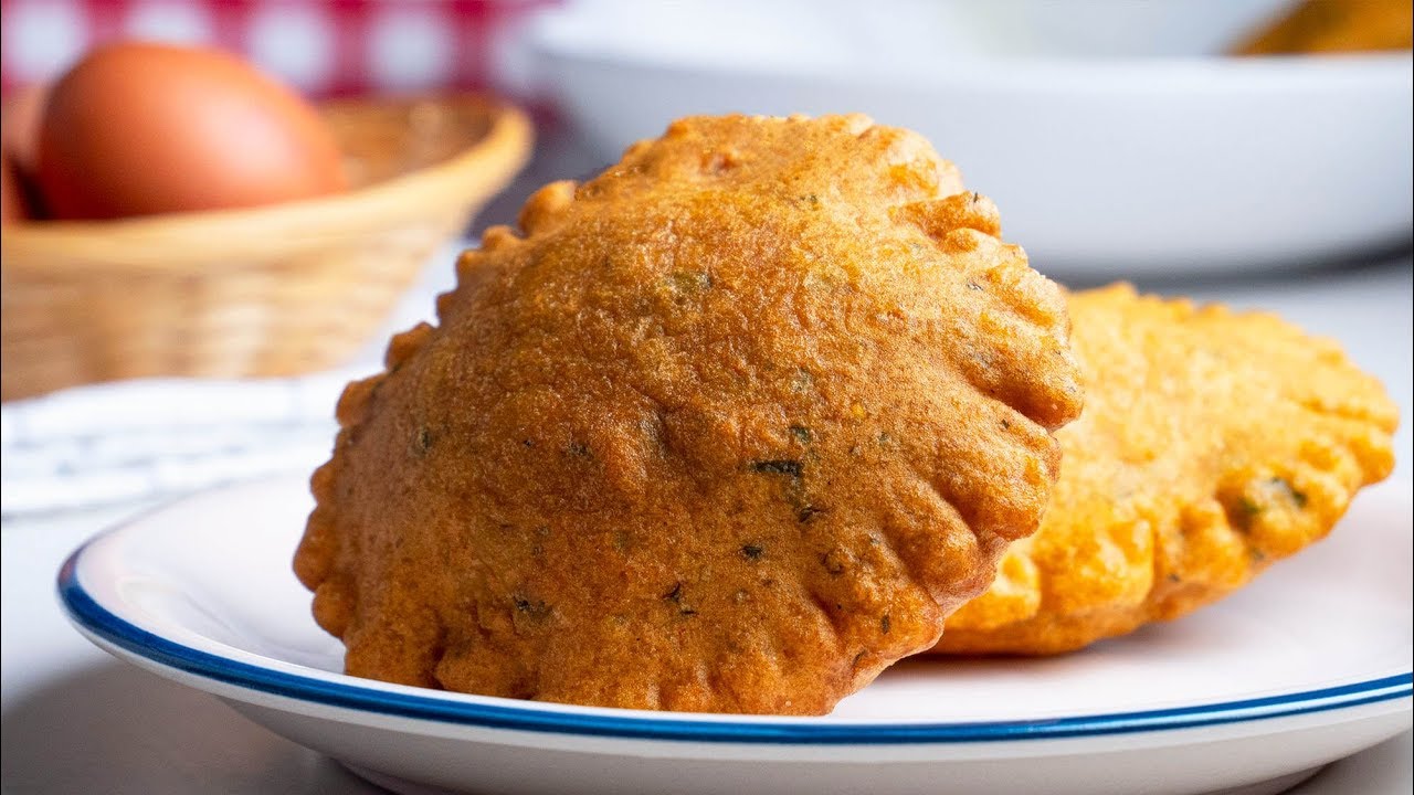 Spicy egg Pitha Recipe | Jhal Dim Pitha | Jhal Poa Pitha - YouTube