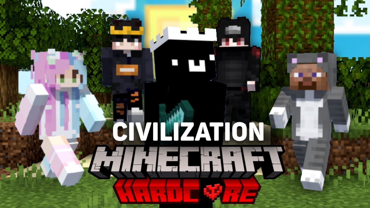 Playing in a 100 Player Minecraft Civilization Event! || Creator Games ...