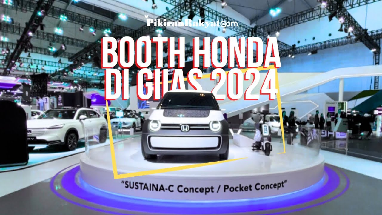 Booth Honda di GIIAS 2024, Ada Mobil Konsep Baru? - YouTube