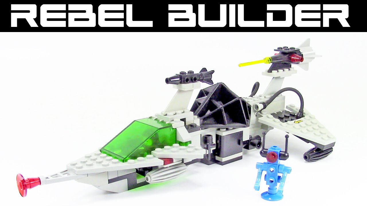 LEGO Classic Space Gamma V Laser Craft Review! Set 6891 - YouTube