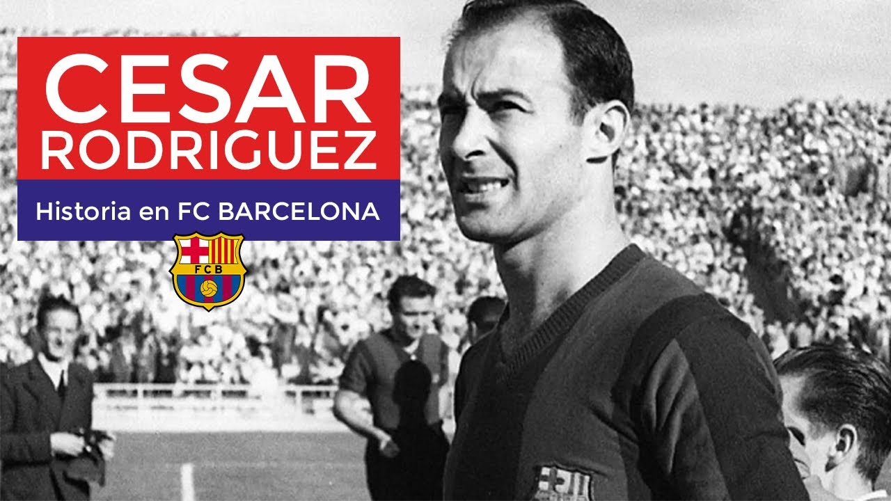La Historia de Cesar Rodriguez en el FC BARCELONA🔵🔴 - YouTube