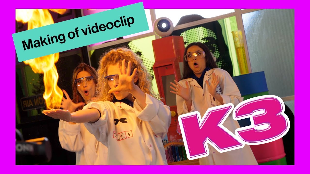 🎼 K3 nam een videoclip op in Technopolis 🤩 - YouTube