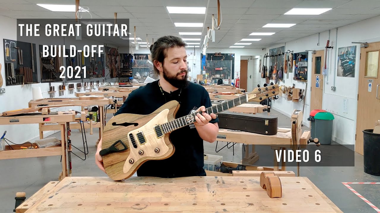 Ready to PLAY... Finally DONE!! - Video 6 of 6 - The Great Guitar Build ...