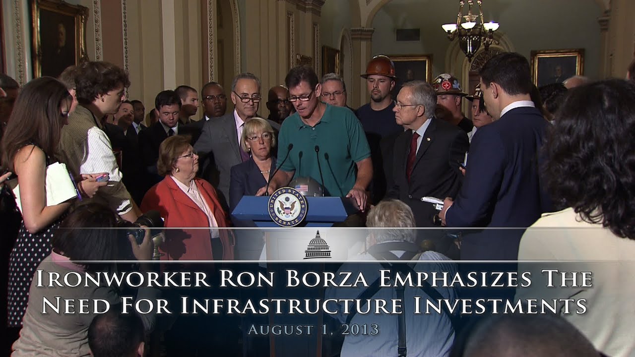 Ironworker Ron Borza Emphasizes The Need For Infrastructure Investments ...