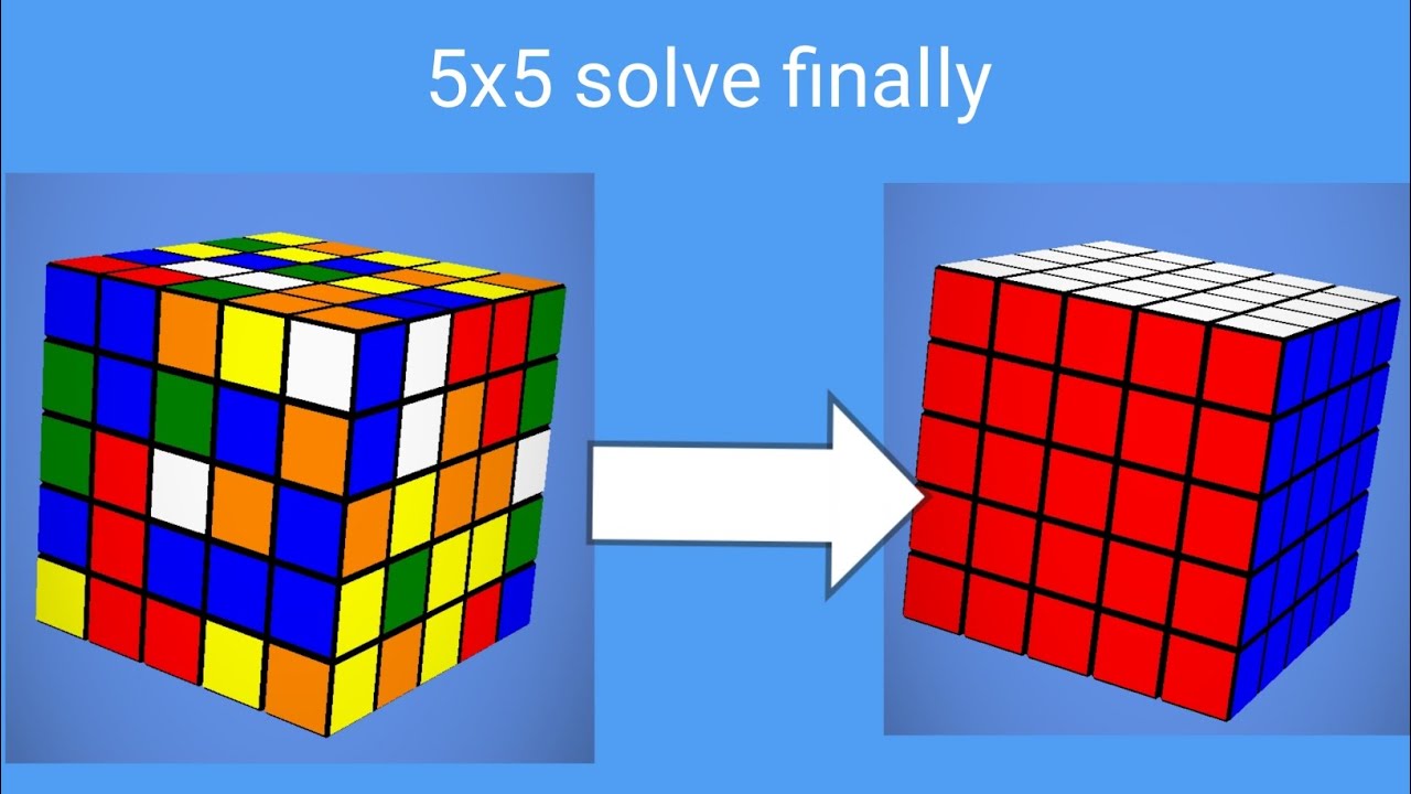 5x5 solve finally #youtube ||stan x cuber|| (cuber record) #ytstudio ...