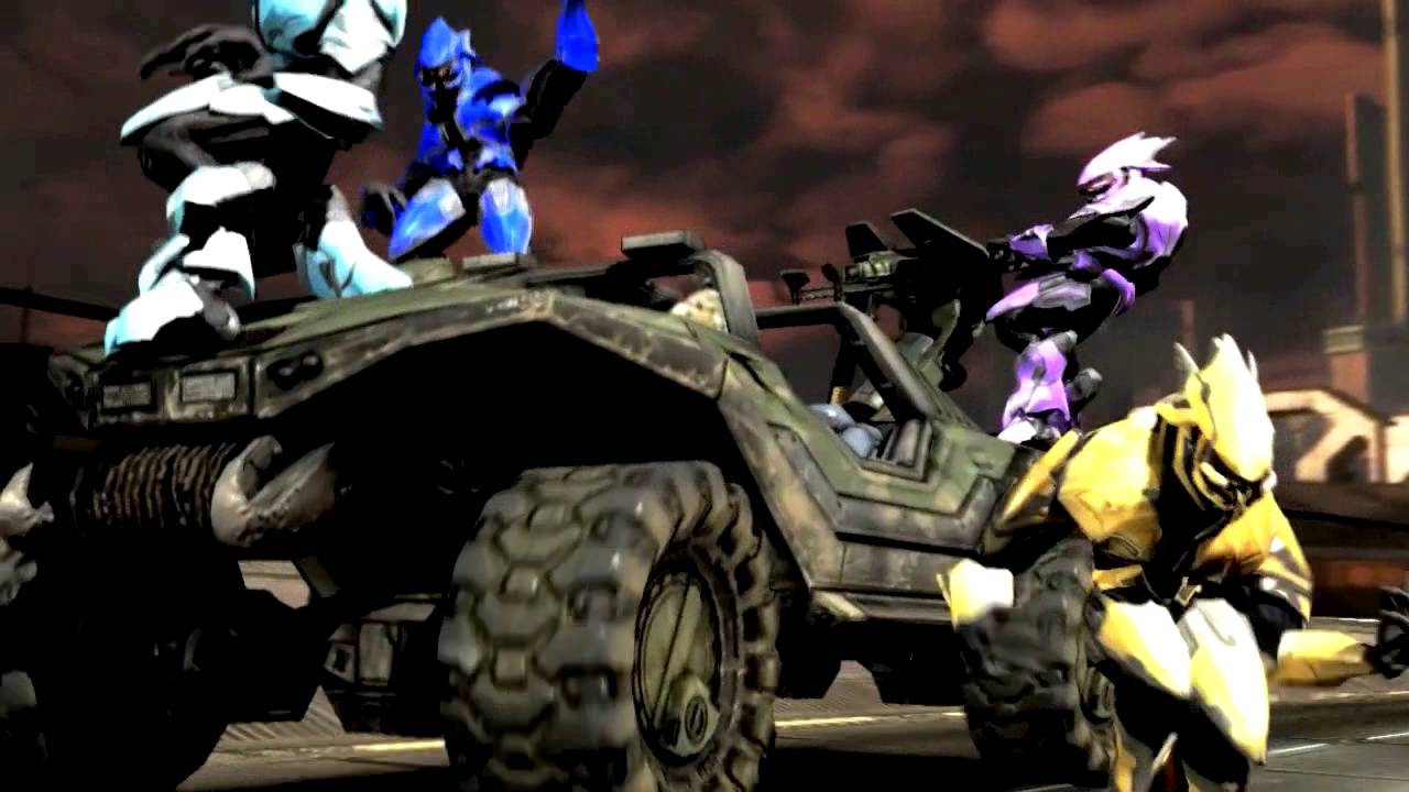 red vs blue season 9 remix falling toward the sky - YouTube