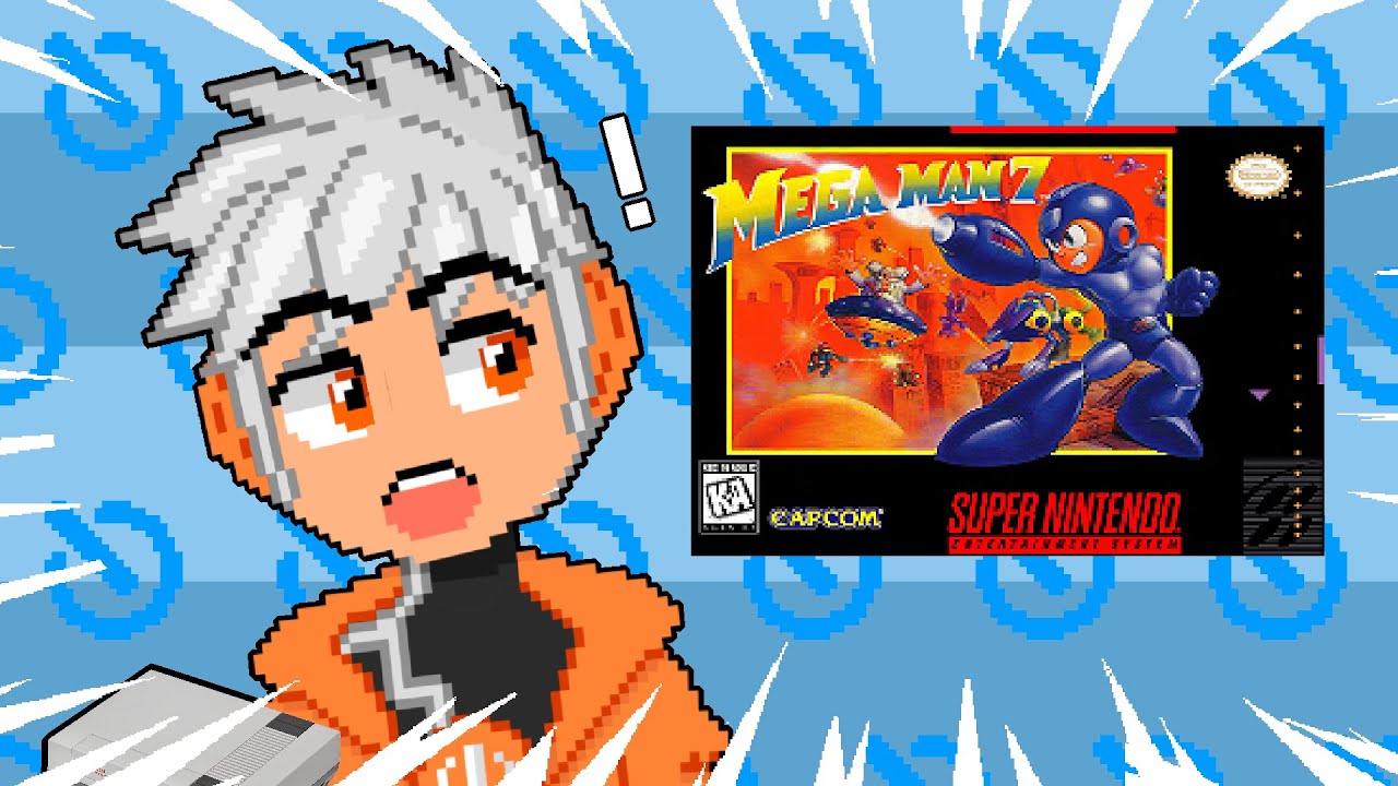 Let's Beat Mega Man 7, Our First SNES Game!!!!!!! - YouTube