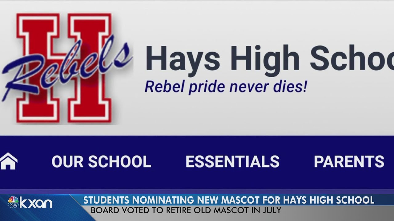 Hays High School releases selection process for new mascot - YouTube