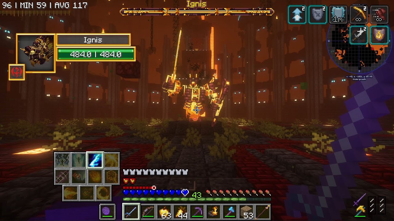 Minecraft Ender's Cataclysm: VS Ignis - YouTube