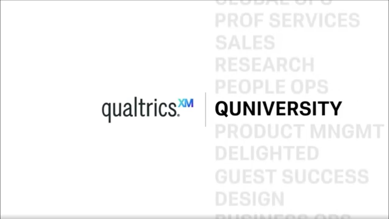 Careers start in Qualtrics University - YouTube