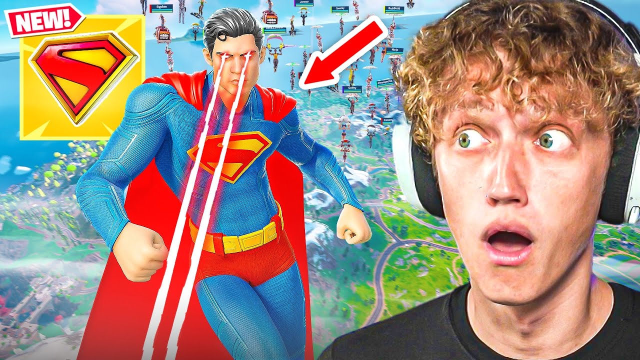 Fortnite Superman Mythic Tournament is here! (New Update) | Vortex Gaming