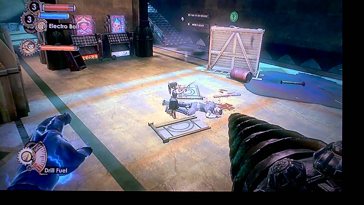 bioshock 2 gathering adam trick and glitch xbox 360 - YouTube