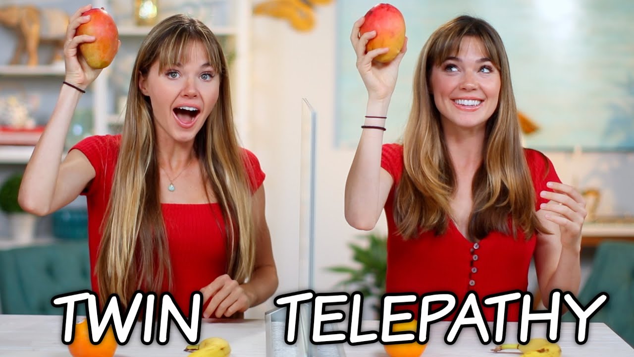 REAL TWIN TELEPATHY TEST - YouTube