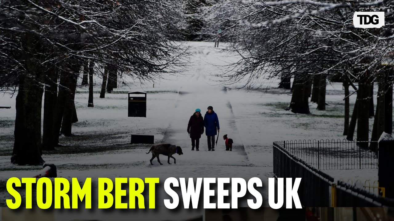 Storm Bert Hits UK Hard: Snow, Rain, and Wind Lead to Widespread ...