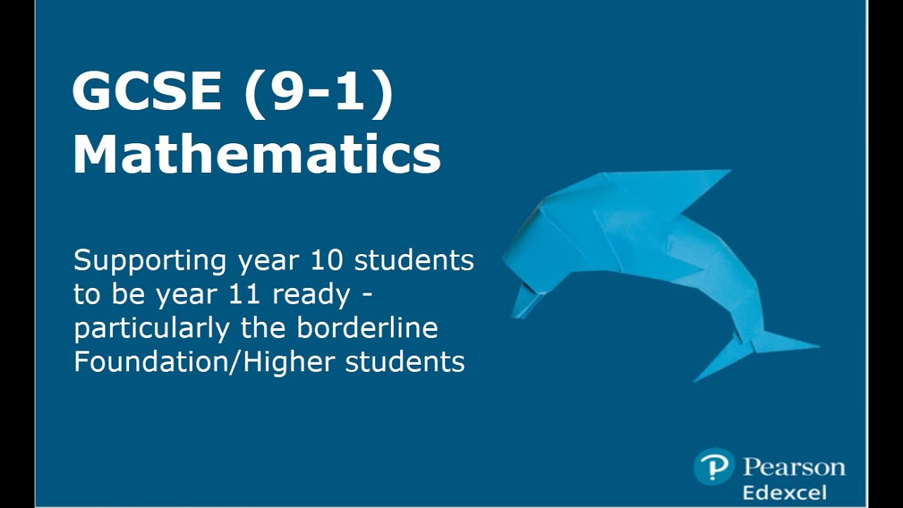 GCSE Maths Network - Supporting Year 10 students to be Year 11 ready ...