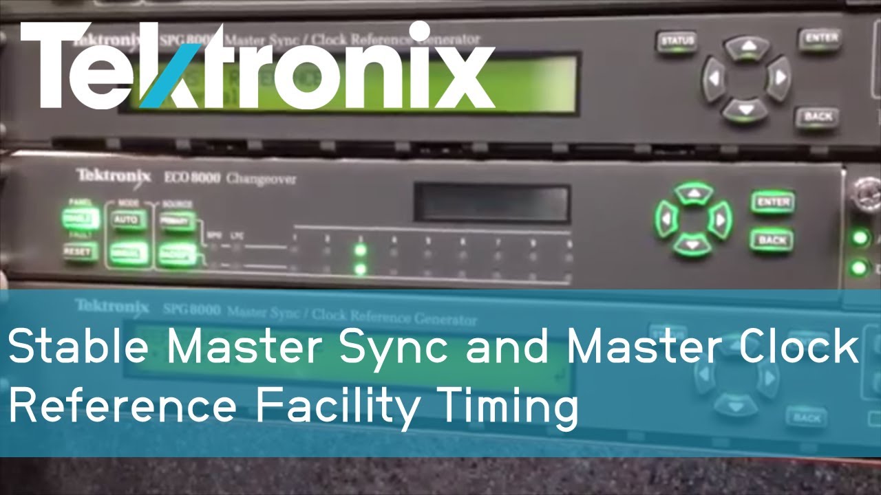 Stable Master Sync and Master Clock Reference I Facility Timing I ...