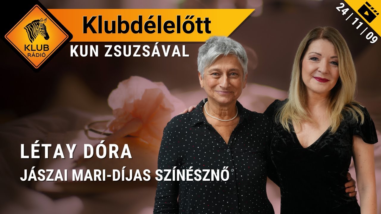 A szétszakított színházi szakmáról... Létay Dóra színésznő - YouTube
