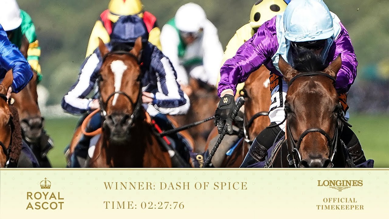 Dash of Spice Wins Duke Of Edinburgh Stakes | Royal Ascot 2018 - YouTube