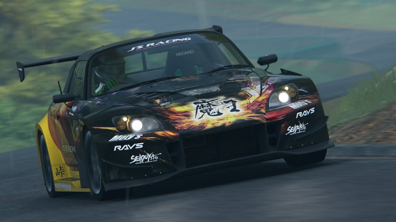S2K V-Tech Velocity [ Assetto Corsa ] Gunsai Touge - YouTube