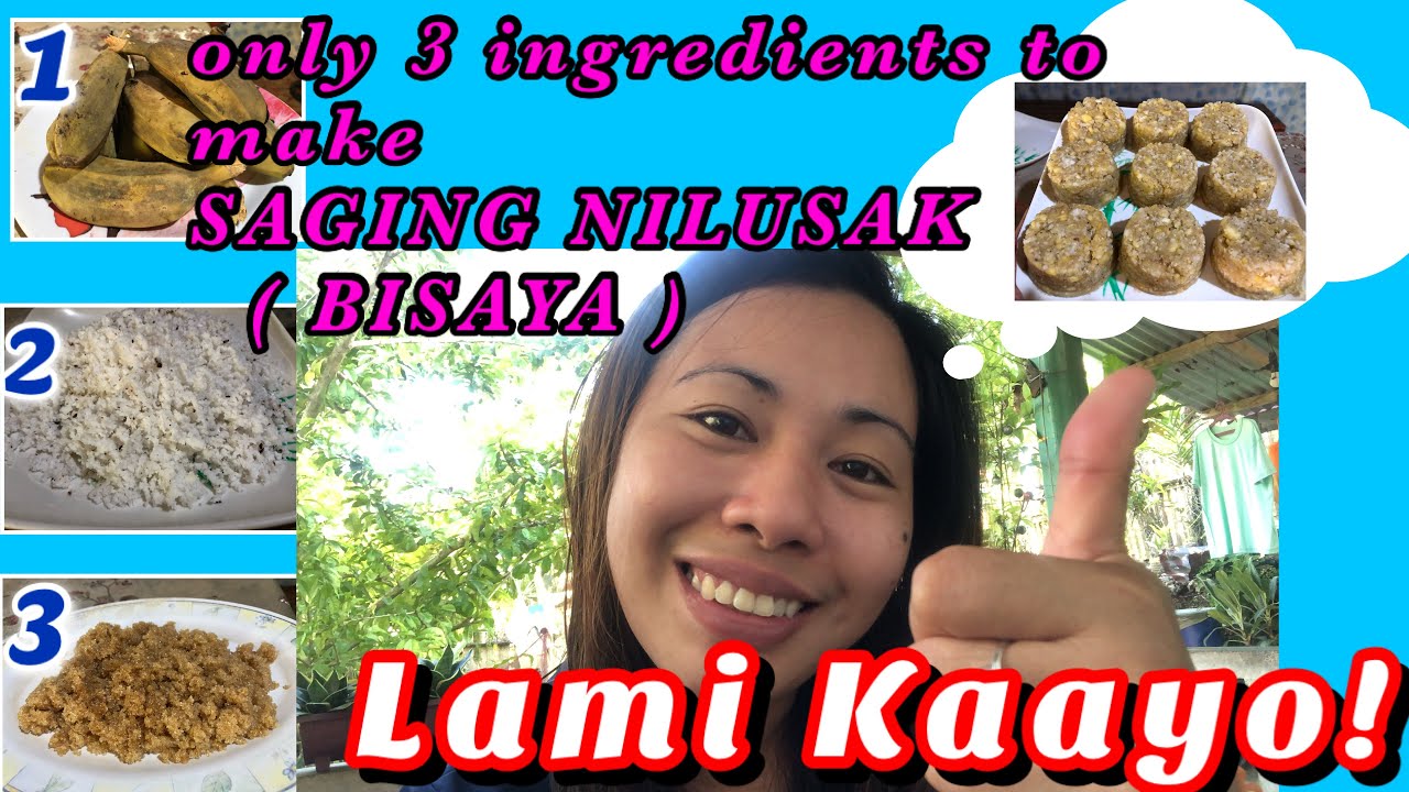 NILUSAK NA SAGING | BISAYA VERSION by Virgenia Pahayahay - YouTube