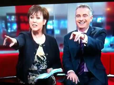 Paul Hudson arrives on set... - YouTube