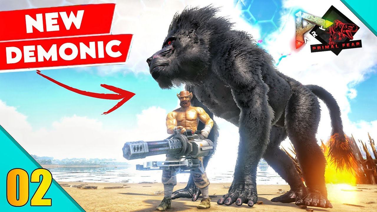 I Found New Demonic Dino In Redwood : Taming Demonic Dinopithecus 🔥🔥 ...